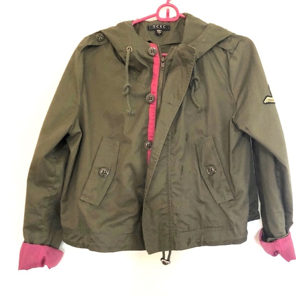 TCEC | Jackets & Coats | Military Style Lightweight Hooded Jacket Hot ...